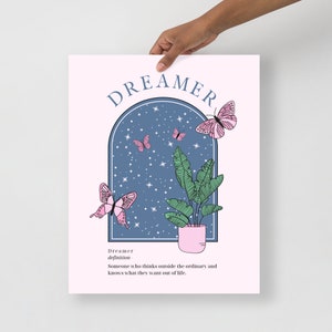Dreamer Poster - Etsy