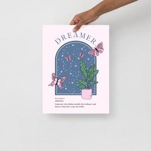 Dreamer Poster - Etsy