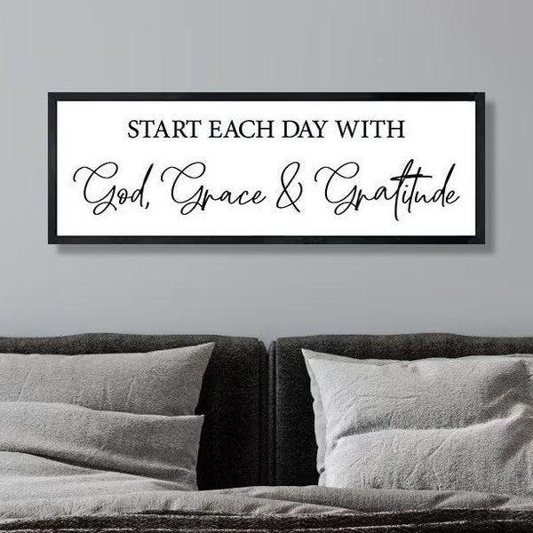 Grace and Gratitude Sign - Etsy
