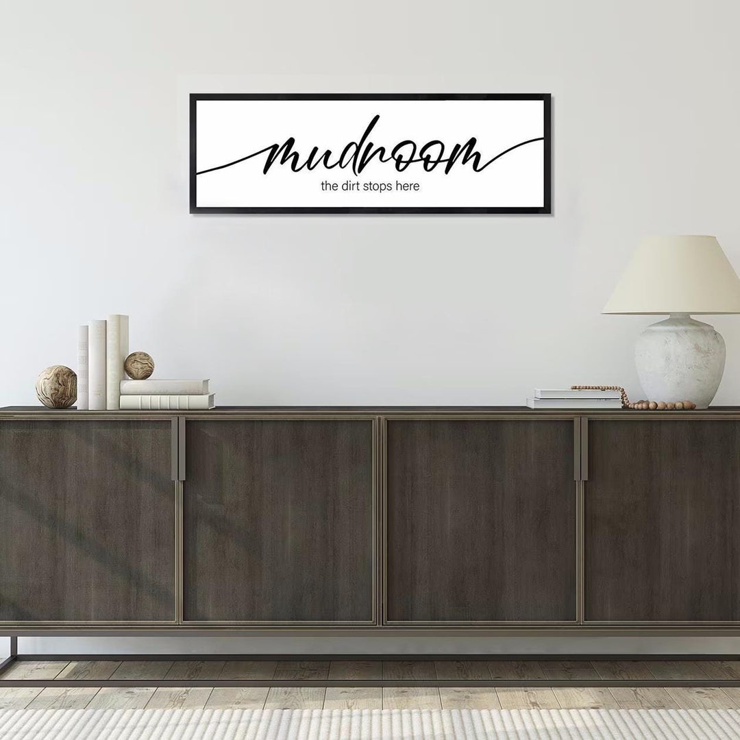 Mudroom Sign, Mudroom Decor, Entryway Decor, Foyer Sign, Farmhouse ...