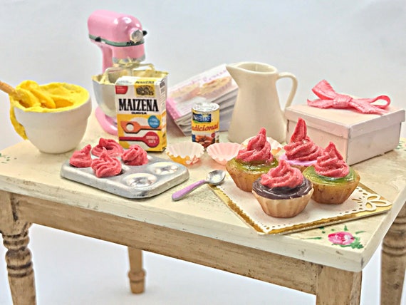 Preparation Table Cupcake lovers UNIQUE | Etsy