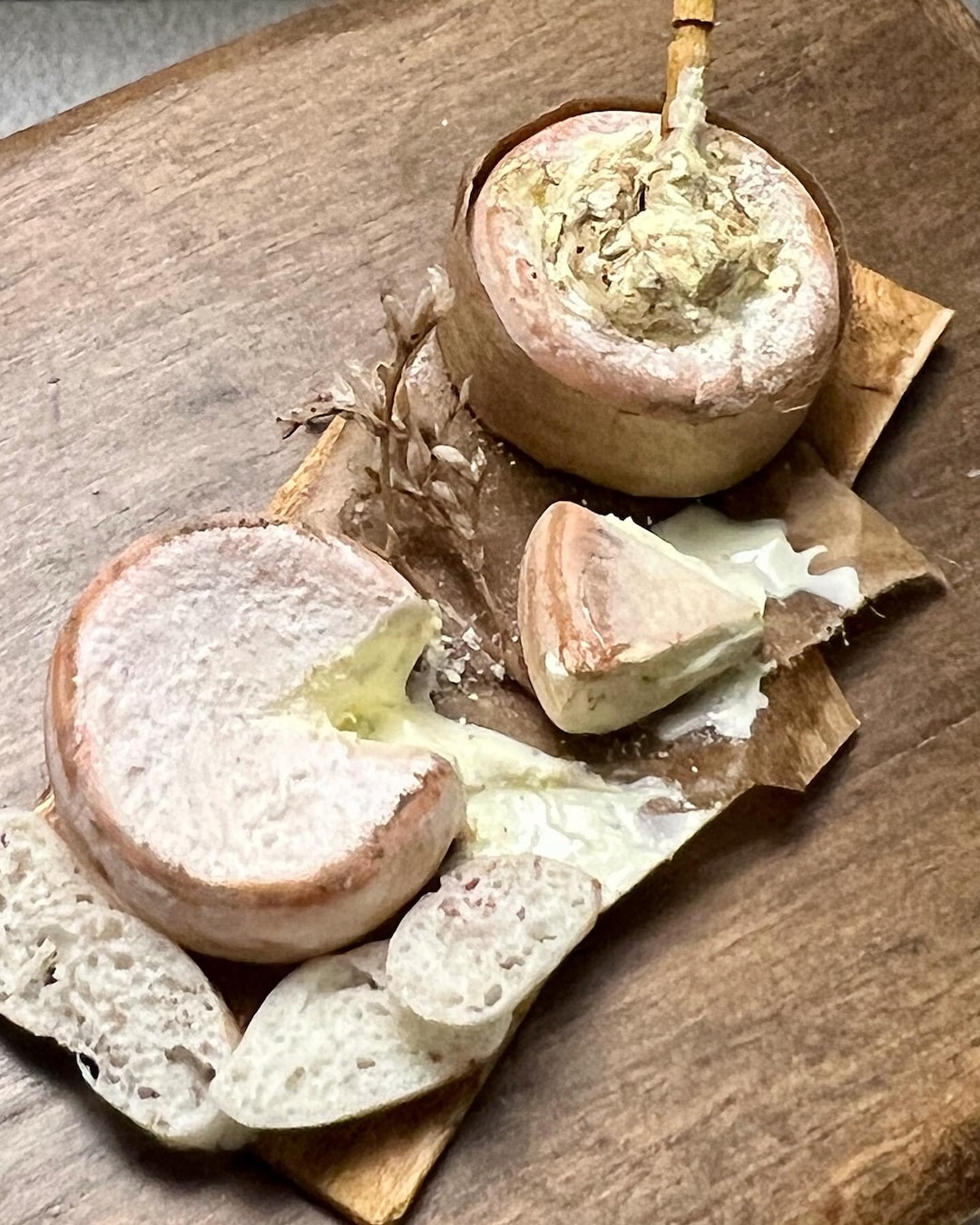 Camembert Cheese Board - 1/12 Scale - Etsy
