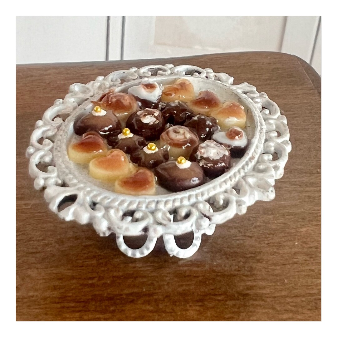 Selection of the Finest Miniature Belgian Chocolates on a Beautiful ...