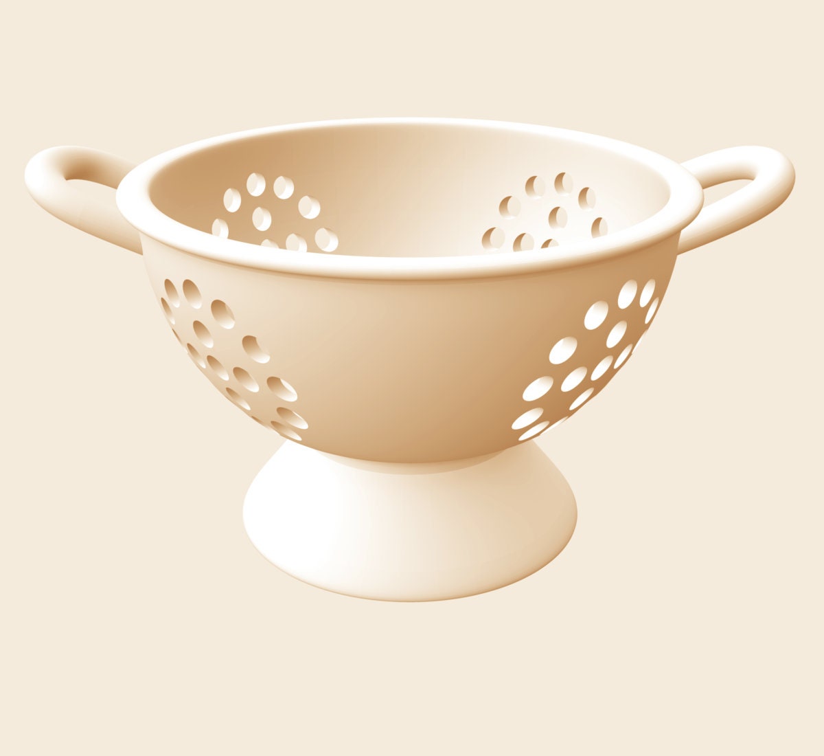COLANDER A - 3D Model STL File - Etsy