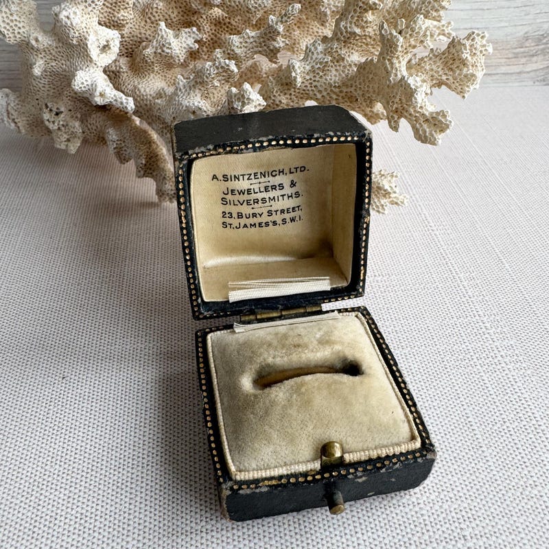 Antique Ring Box - Etsy