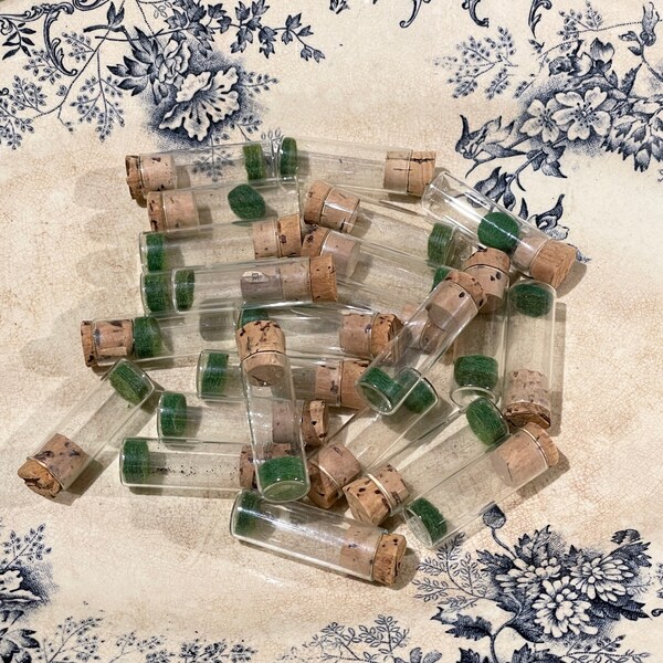 Vials With Cork - Etsy