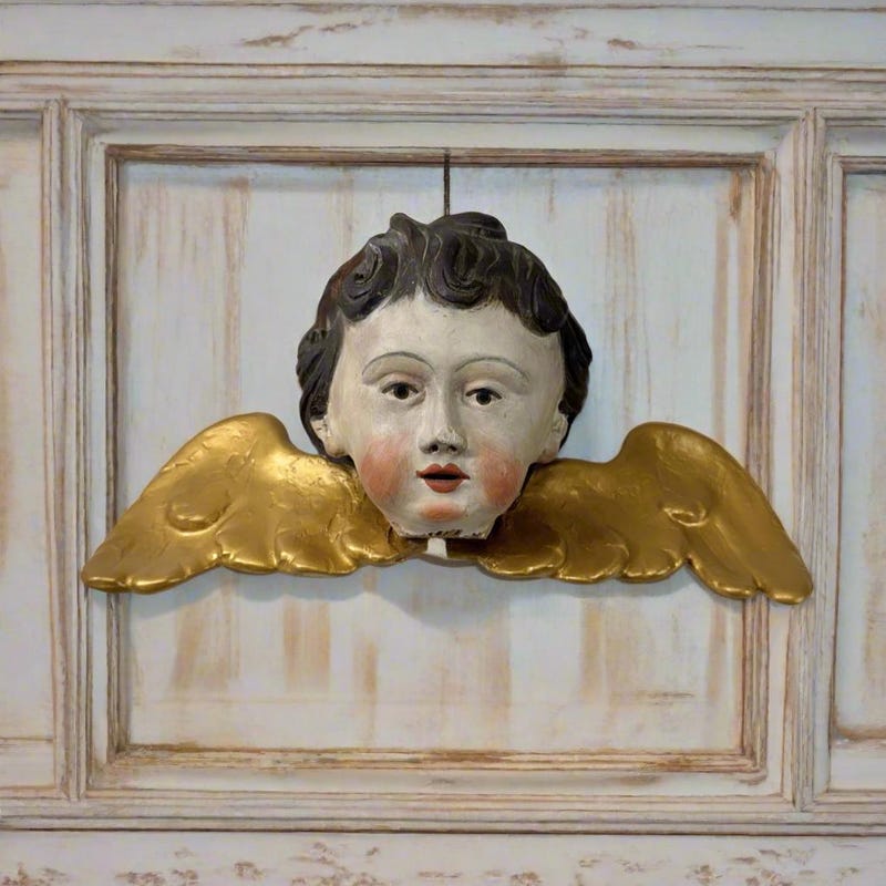 Cherub Head - Etsy