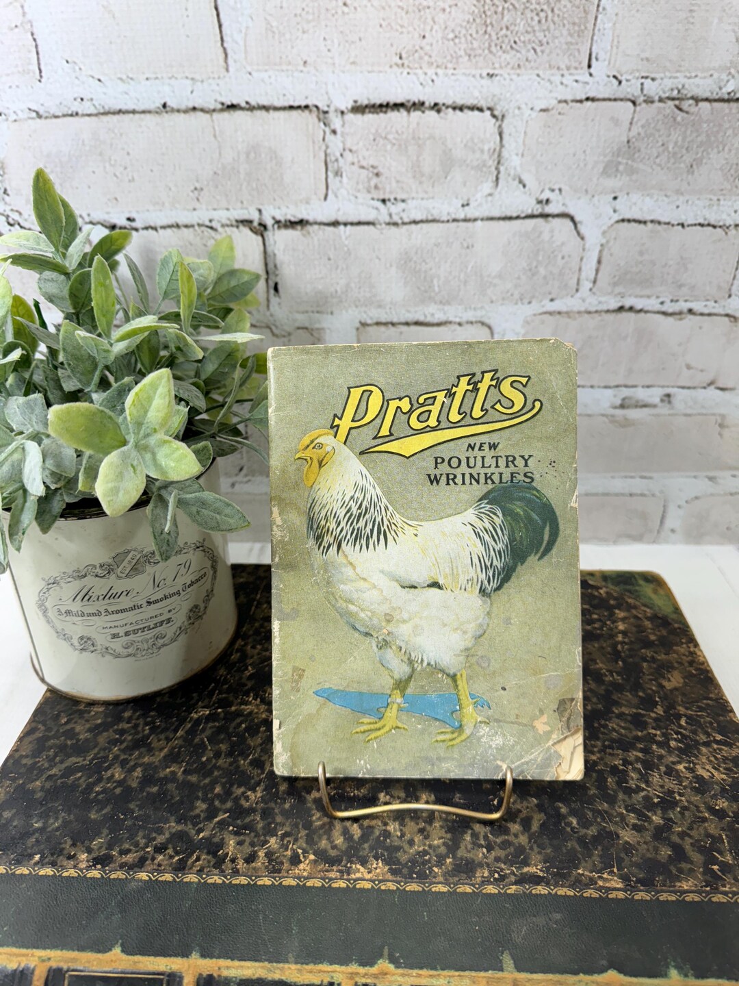 Vintage Poultry Book, Pratts New Poultry Wrinkles, Paperback Booklet ...