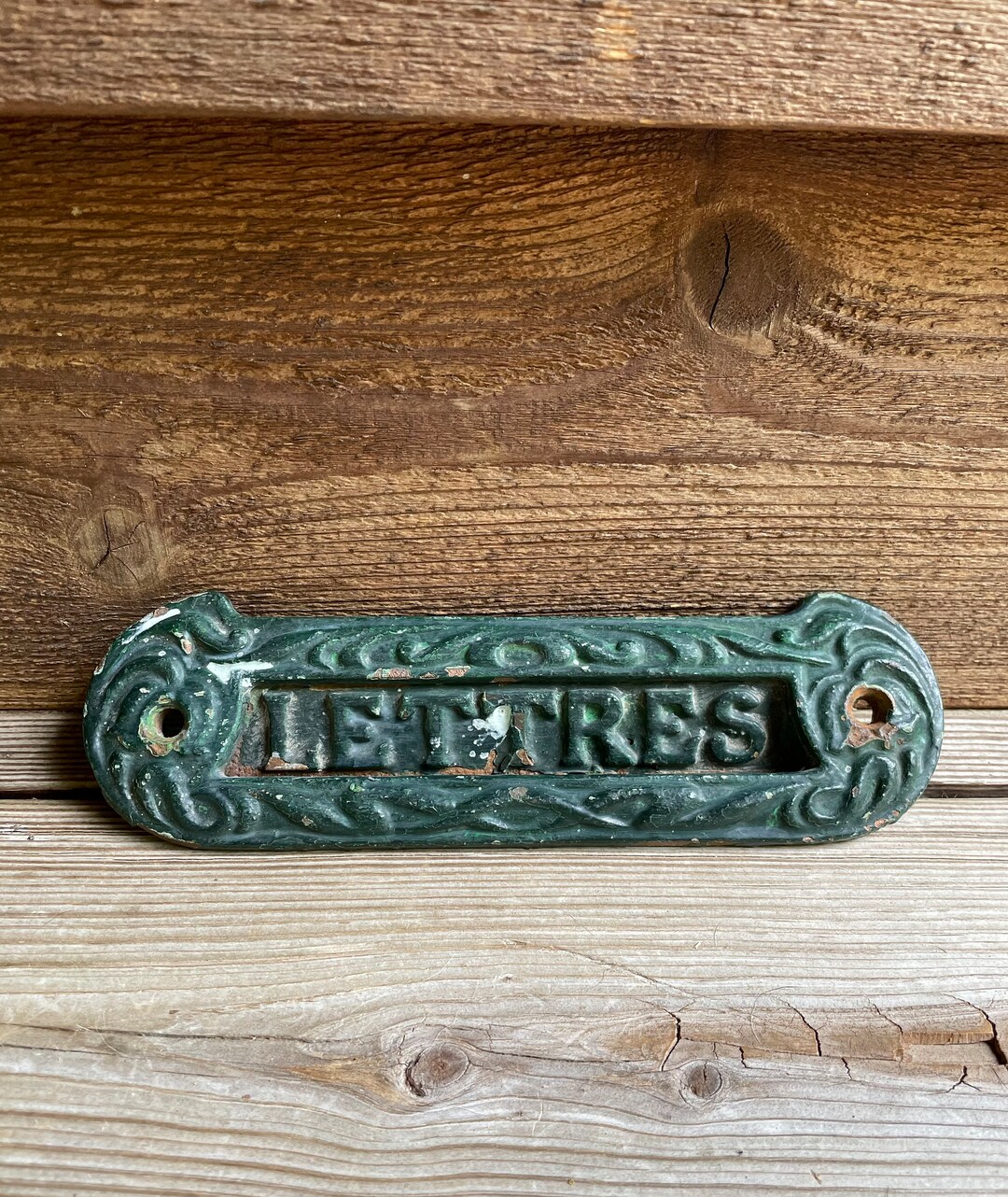 Vintage Letter Slot for Door- French Lettres- Mail House Postal ...