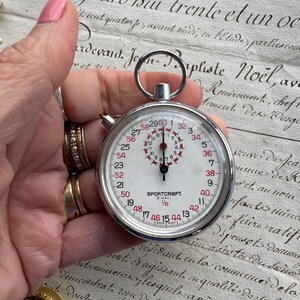 Vintage Stopwatch, Desk Clock and Gold Pocket Pendant Watch Group, Non ...