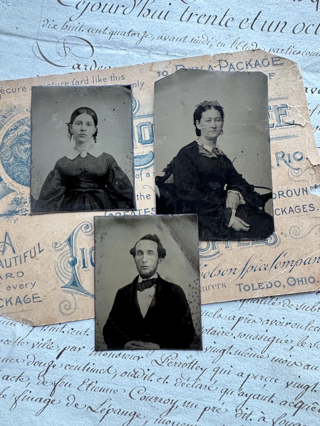 Victorian Tintypes Early Photography Portraits Men and Women 1800's - Etsy
