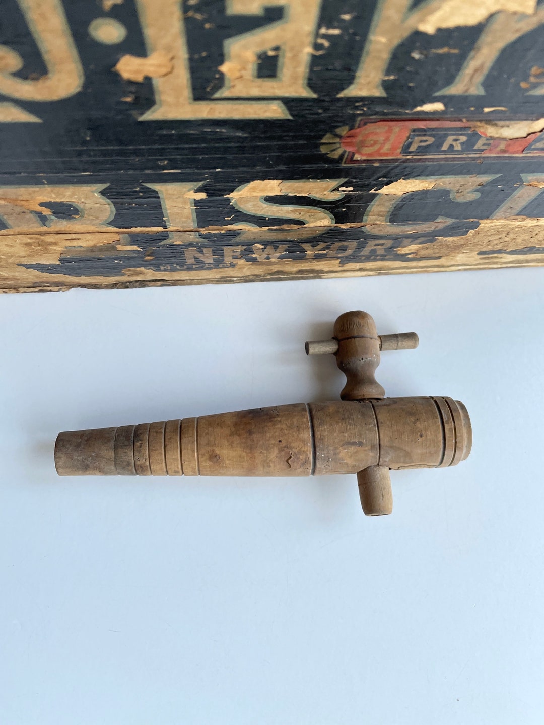 Antique Wooden Barrel Spigot From France Salvaged Wine Tap Fixture - Etsy