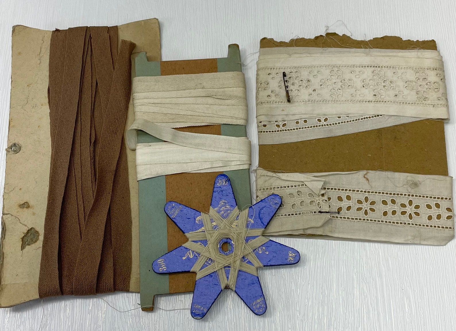 Vintage French Thread String Ribbon Trim Sewing Notions - Etsy