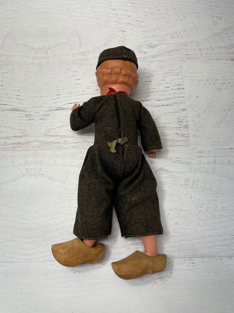 Antique Dutch Boy Doll Celluloid Holland Netherlands Wooden | Etsy