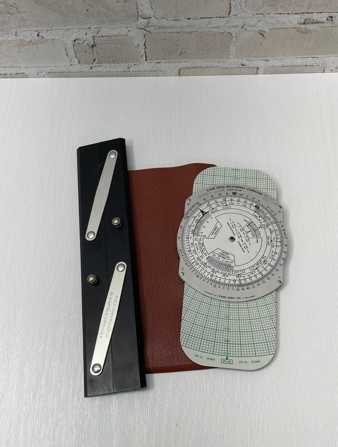 Kane Dead Reckoning Aviation Computer- Air Flying Navigation- Kane Aero ...