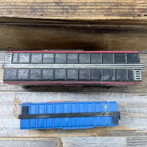 Vintage Railroad Cars- Pacemaker Freight and State of Maine- Colorful ...