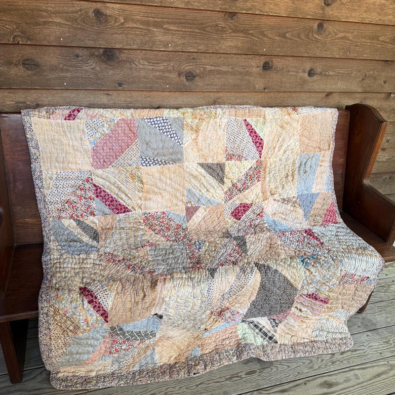 Repurposed Quilt - Etsy
