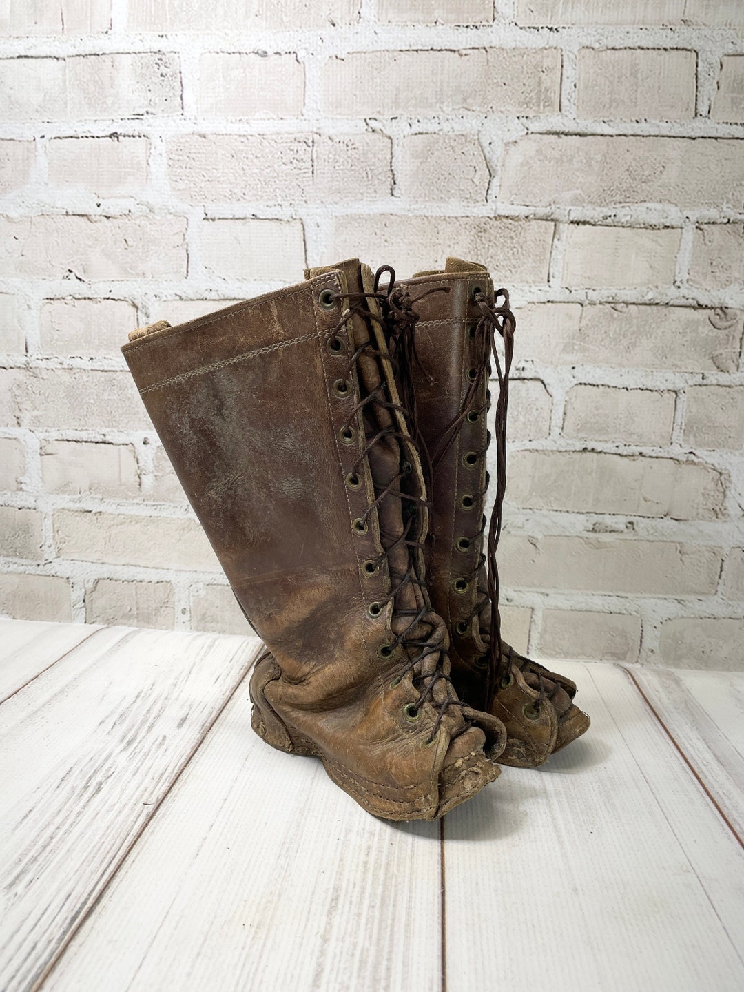 Leather LL Bean Boot Covers High Top Boots Outdoorsman Hunting Fishing ...