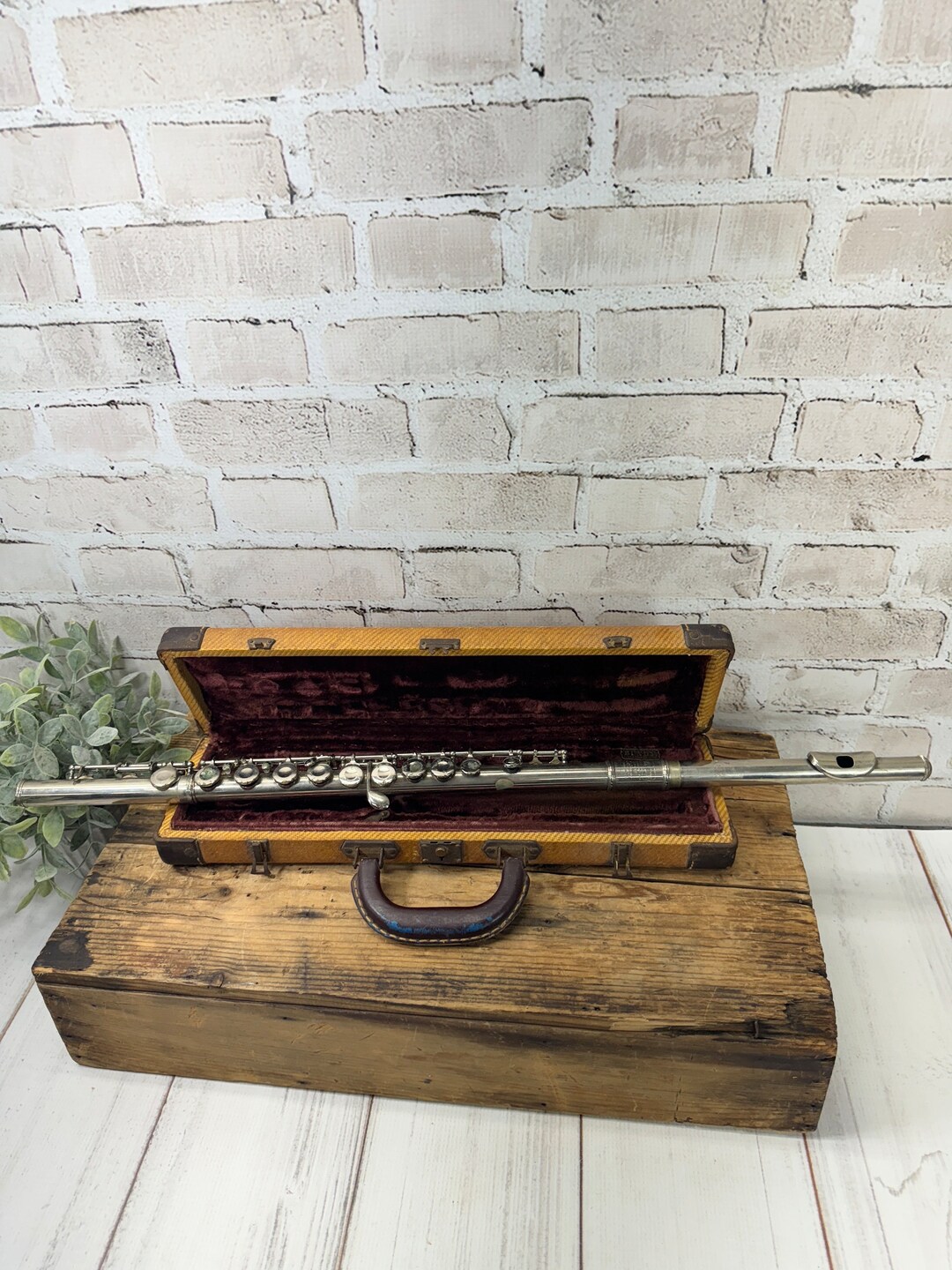 Bundy Flute Musical Instrument Selmer in Original Case Musician Gift ...