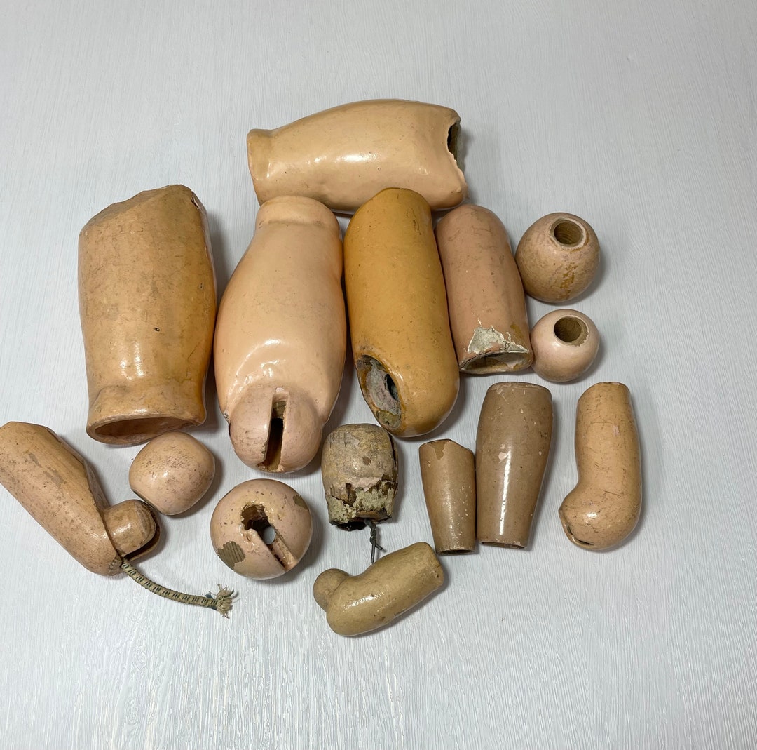 Antique Composition Doll Parts: Restoration & Repurposing - Etsy