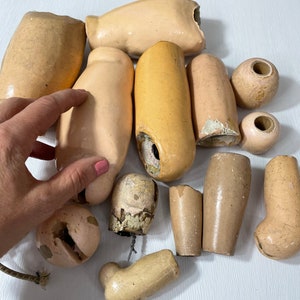 Antique Composition Doll Parts: Restoration & Repurposing - Etsy