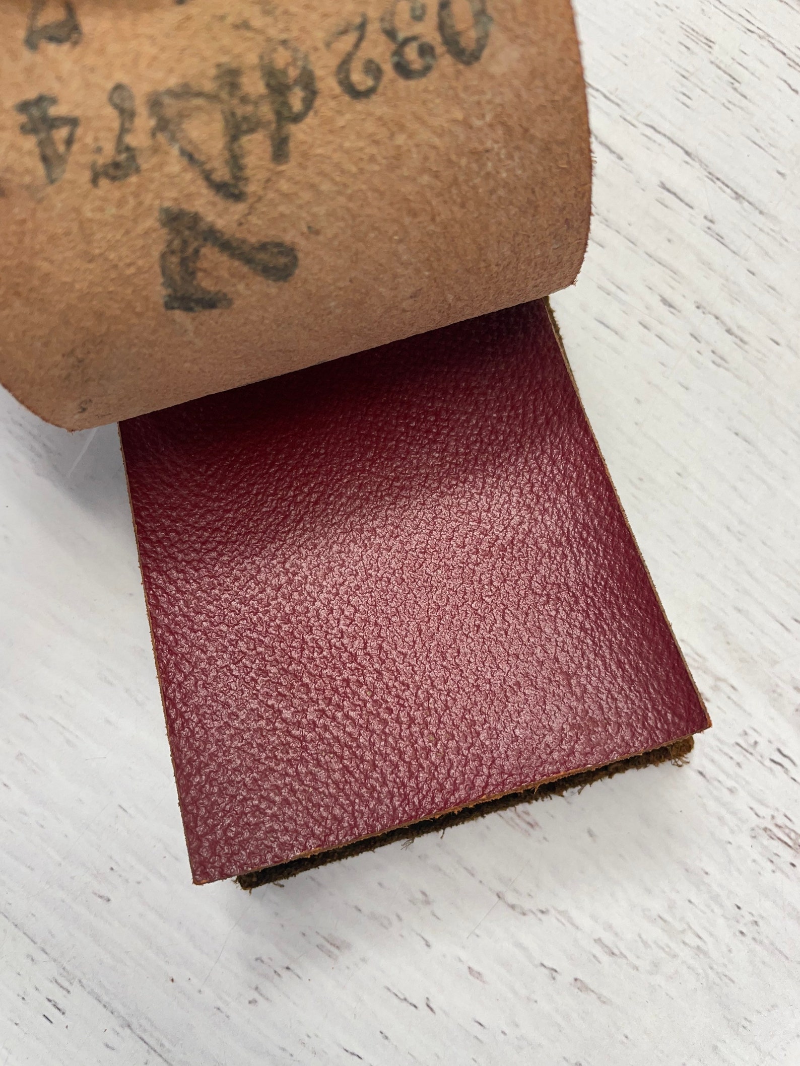 Leather Salesman Sample Book Quality Leathers- the Cleveland Tanning Co ...