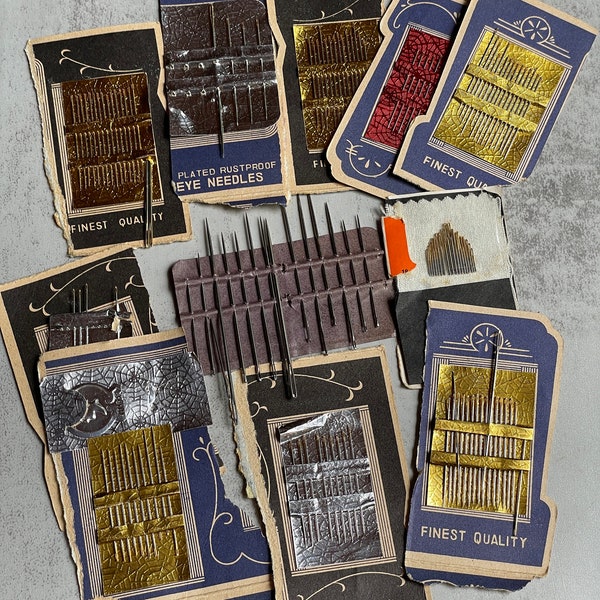 Vintage Needle Packs - Etsy