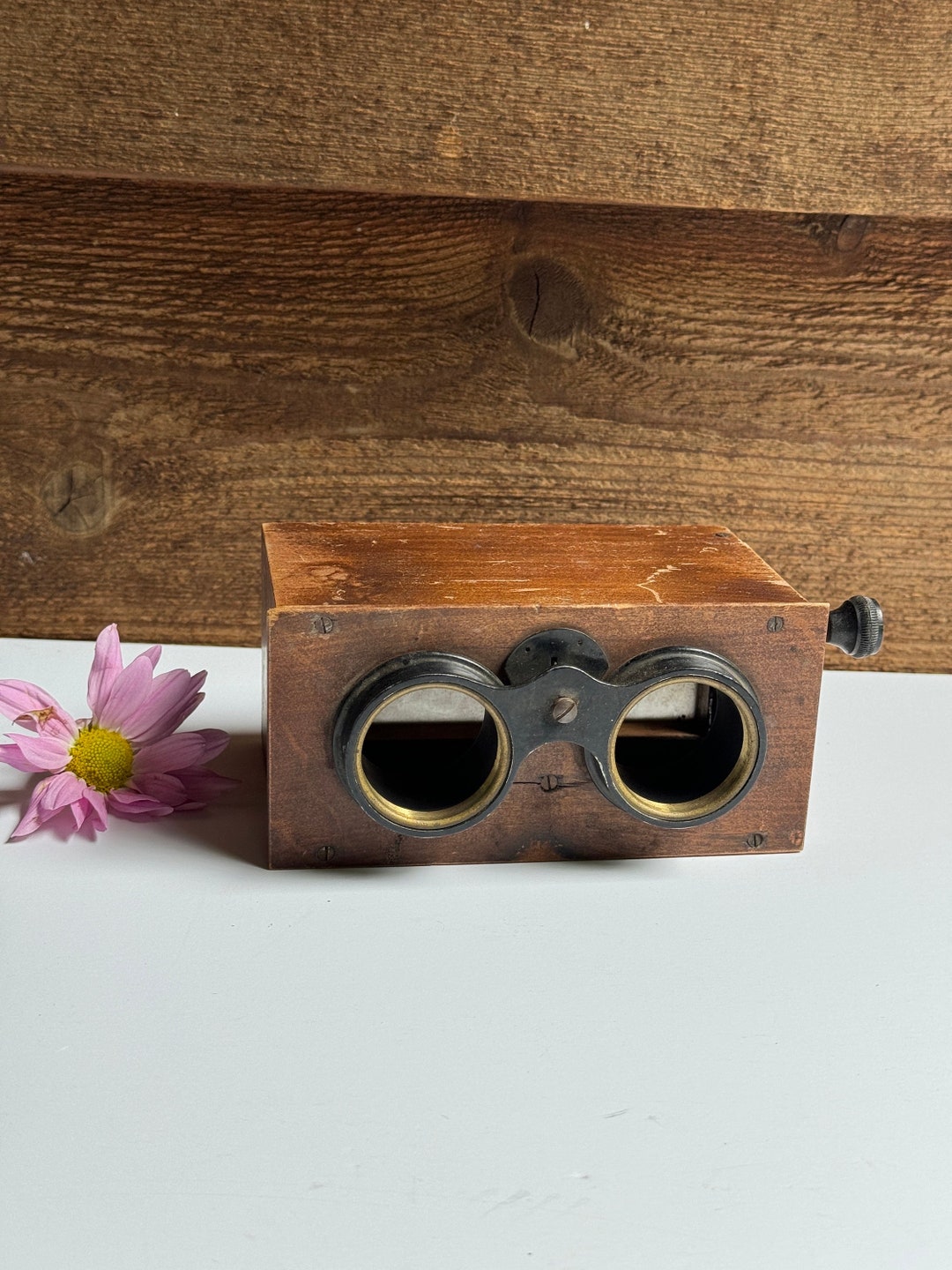 Antique Stereoscope Viewer- Optical Viewer in Wood Box- Oddity ...