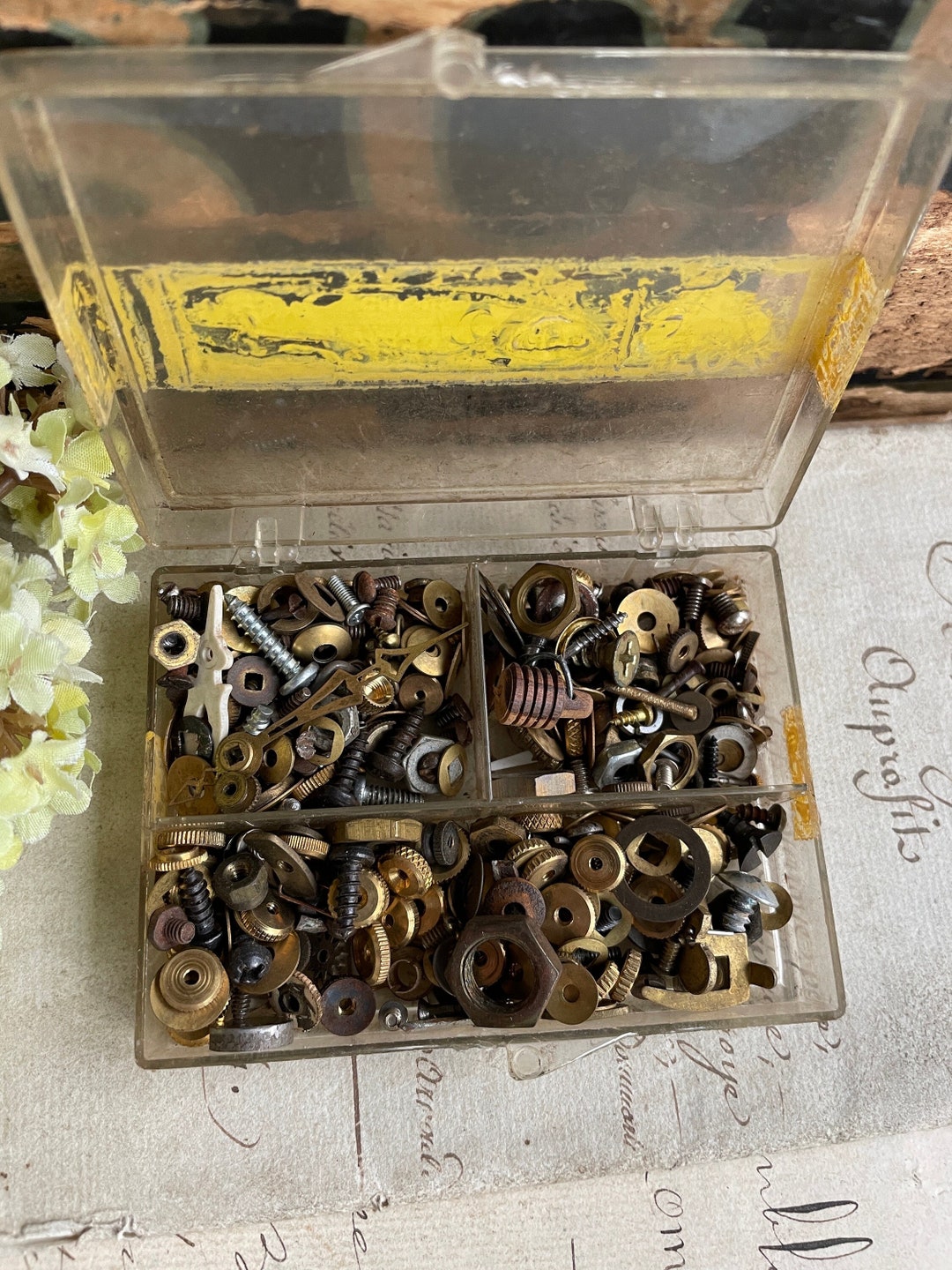 Vintage Watch Parts- Watch Repair- Steampunk Altered Art Mixed Media ...