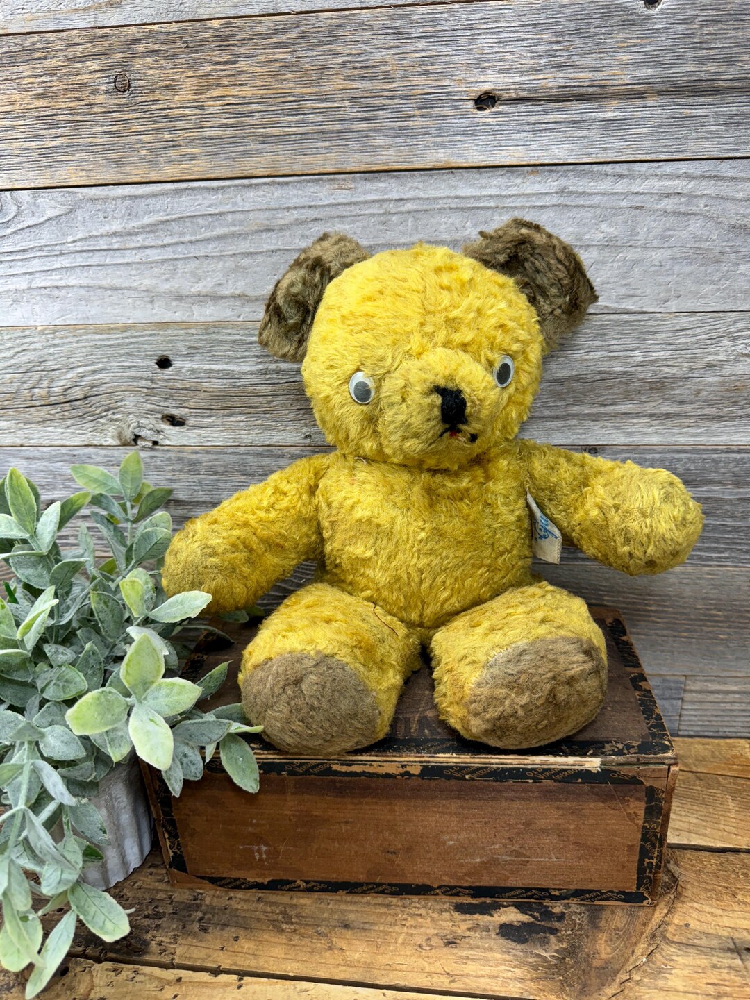 Vintage Teddy Bear, Cubbi Gund Musical Bear, Plush Animal, Vintage ...