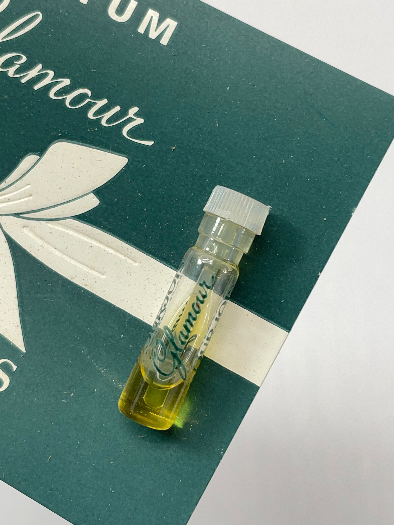 Vintage (3) French Perfume Sample Cards- Perfume Glamour Bourjois Paris ...
