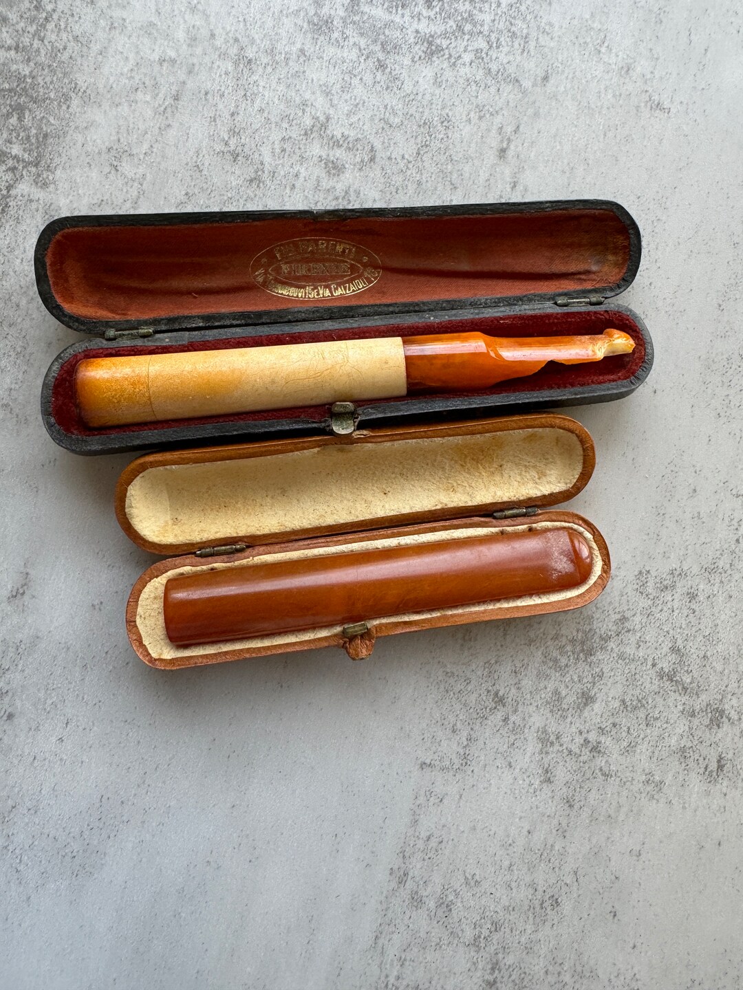 Vintage Smoking Cigarette Tips Holder With Case French, Tobacciana ...