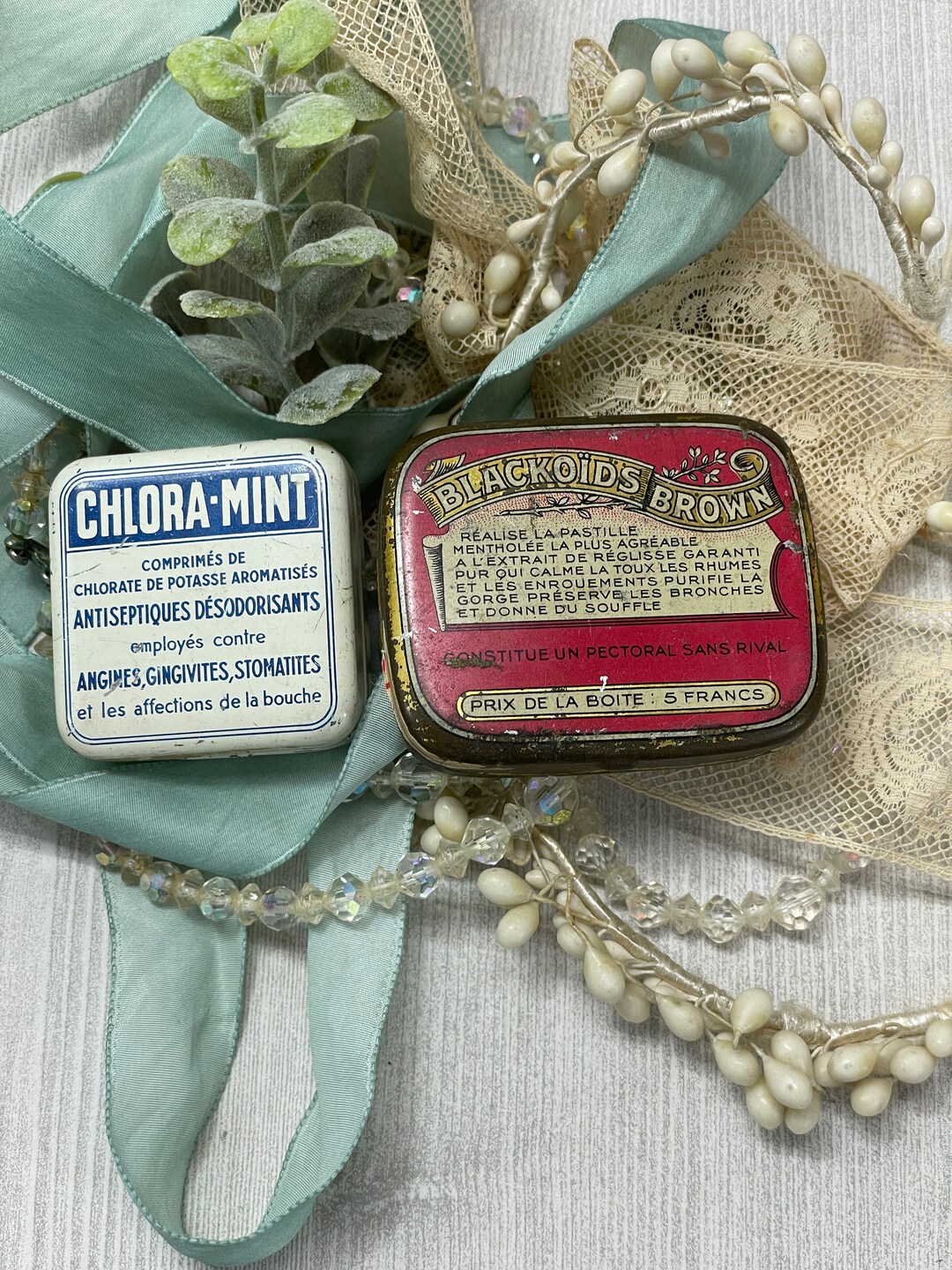 Vintage French Medicine Tin Boxes Pharmacy Apothecary Drugs - Etsy