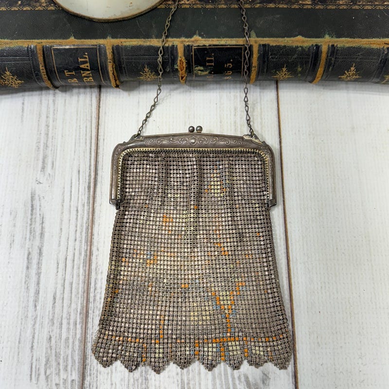Vintage Mesh Purse - Etsy