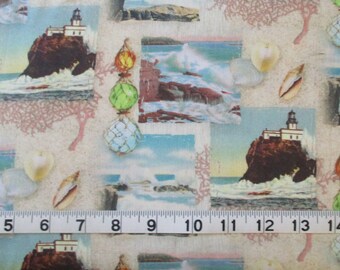 Beach Theme Fabric | Etsy