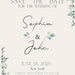 Personalized Save the Date Digital Print Card - Etsy