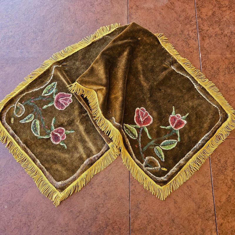 Hand Painted Runner - Etsy
