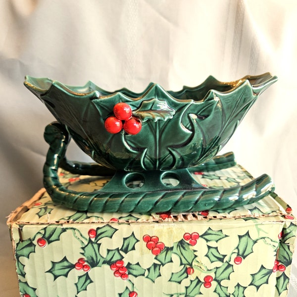 Lefton Christmas Holly - Etsy