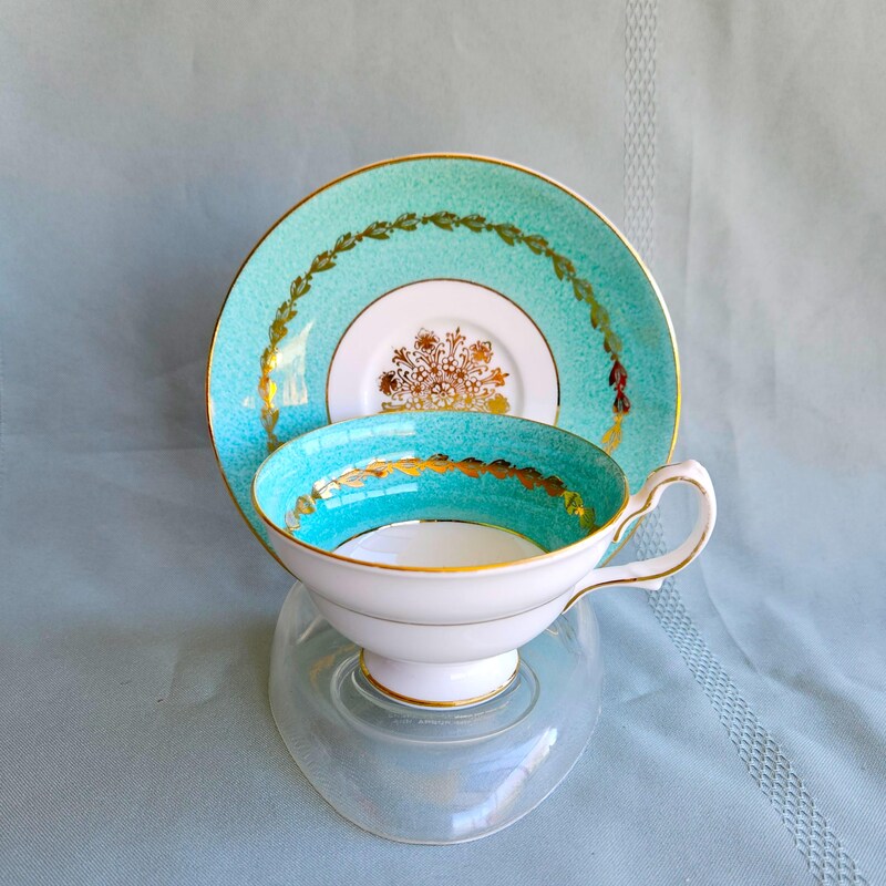 Turquoise Gold China - Etsy