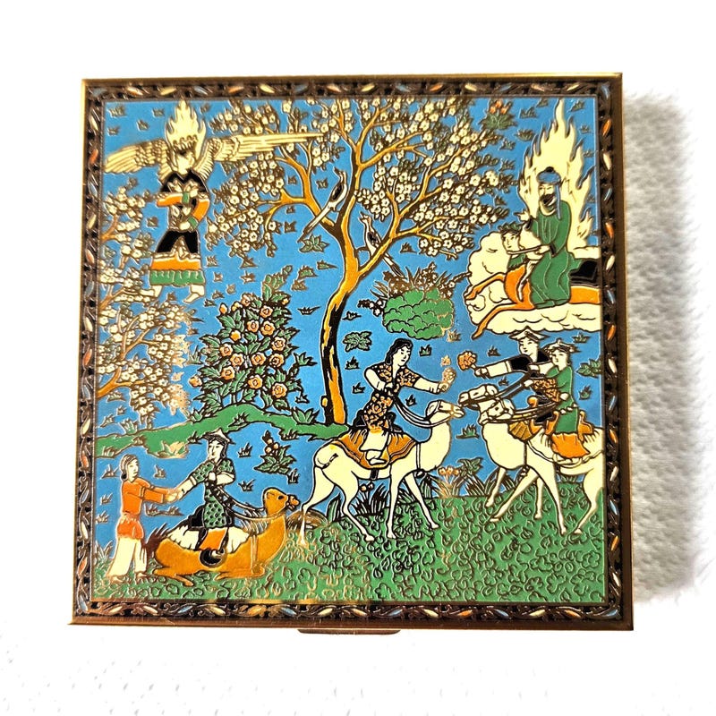 Decorative Powder Compact - Etsy
