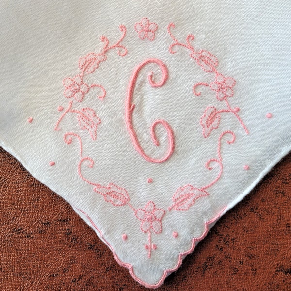 Monogram C - Etsy