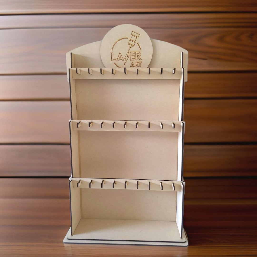 Keychain Display/stand/mdf/keychain Holder for Craft Fairs - Etsy