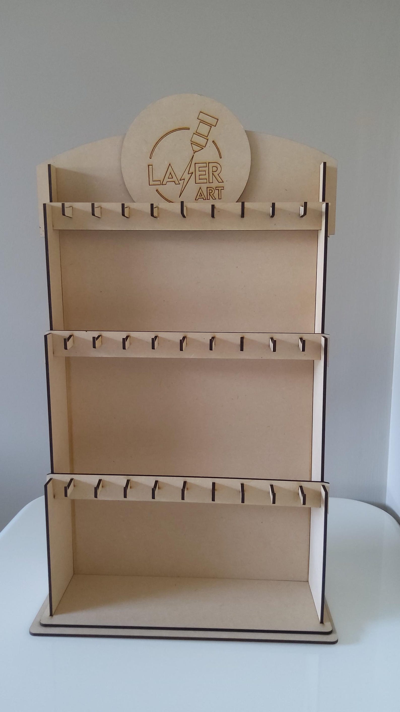 Keychain Display/stand/mdf/keychain Holder for Craft Fairs - Etsy