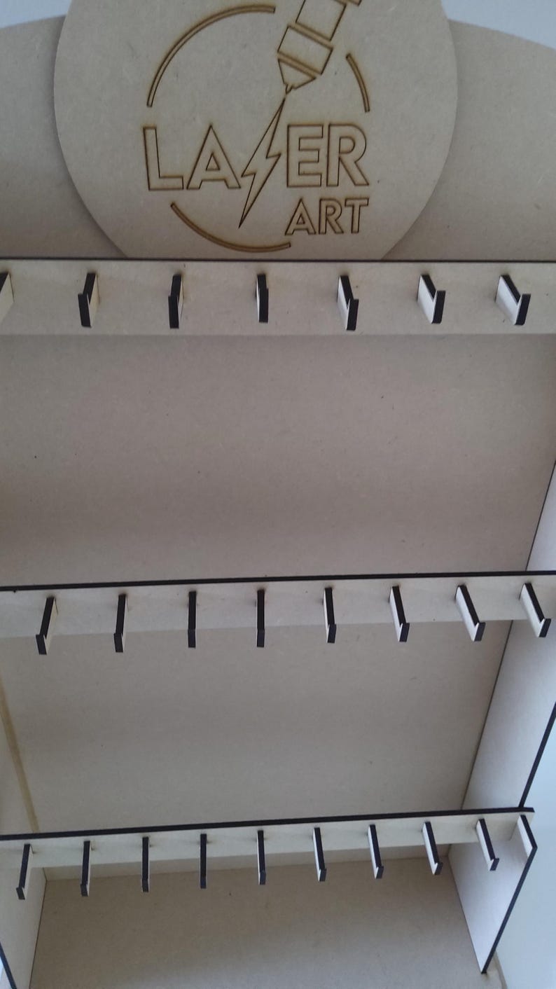 Keychain Display/stand/mdf/keychain Holder for Craft Fairs - Etsy