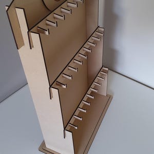 Keychain Display/stand/mdf/keychain Holder for Craft Fairs - Etsy