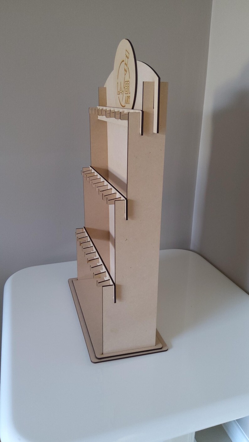 Keychain Display/stand/mdf/keychain Holder for Craft Fairs - Etsy