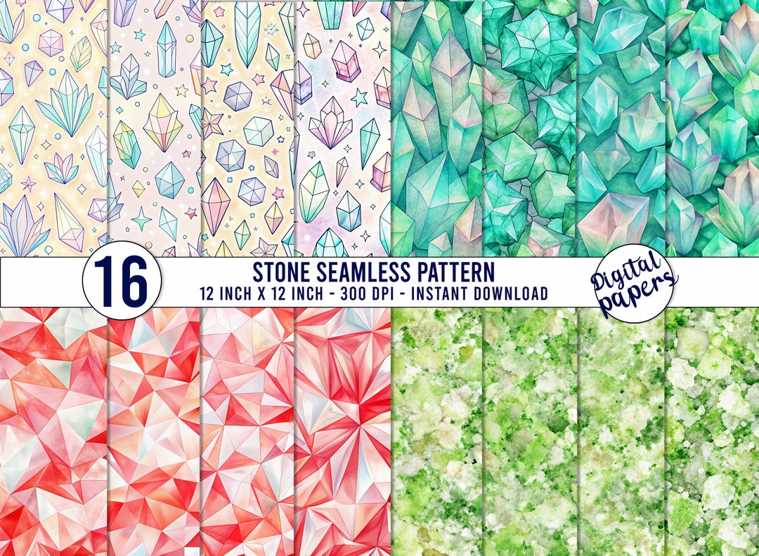 Stone Seamless Pattern Stone Digital Paper Digital Splash Stone ...