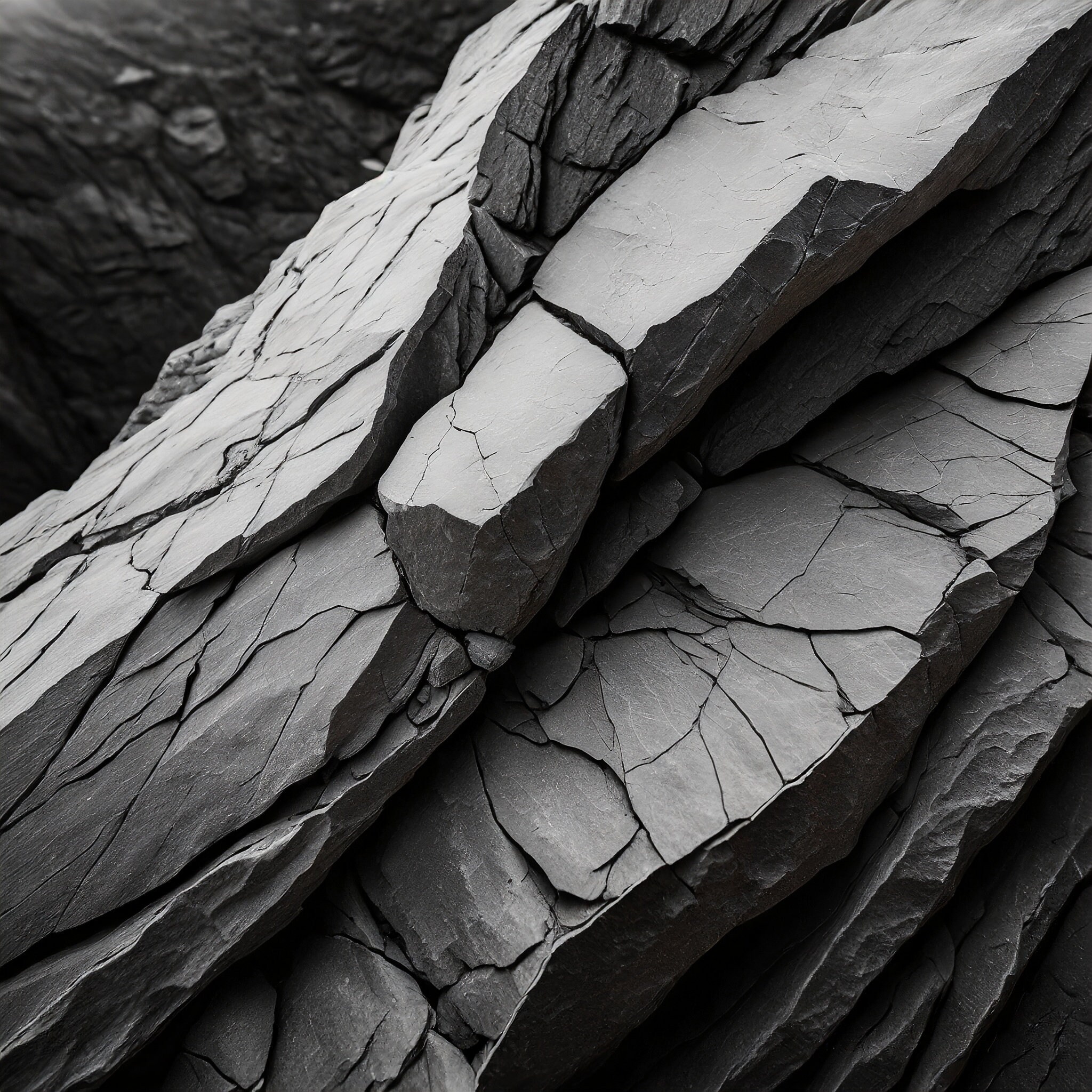 Dark Gray Stone Granite Background – Ai-generated Textured Design ...