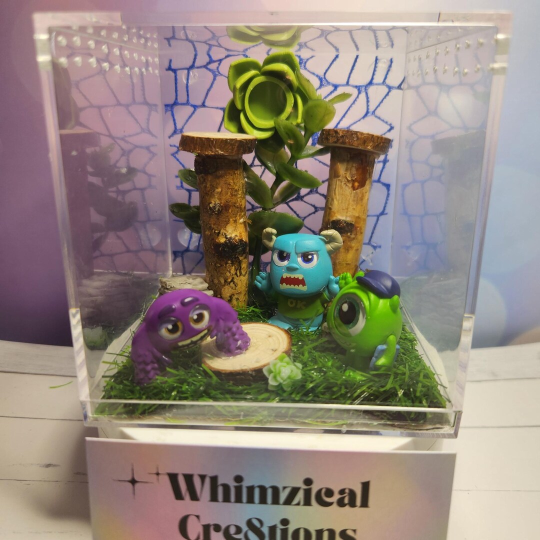 Jumping Spider Enclosure – Monster Mischief Edition - Etsy