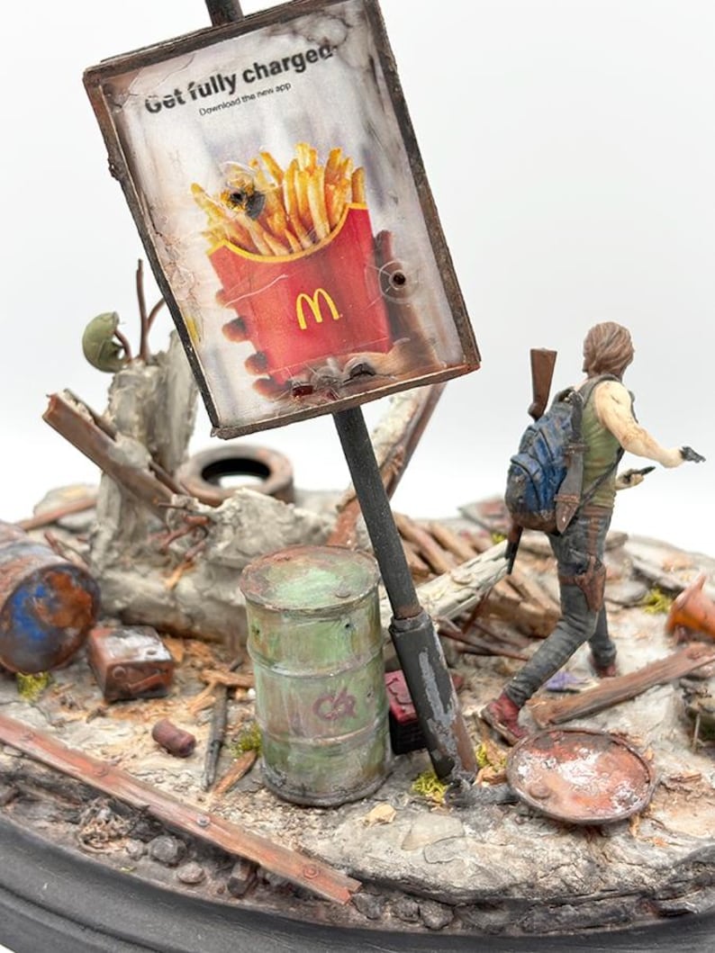 Dystopian, Futuristic, the Last of Us, Post Apocalypse, Miniature ...